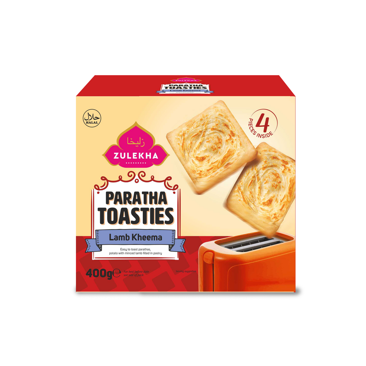 Lamb Paratha Toasties – Zulekha